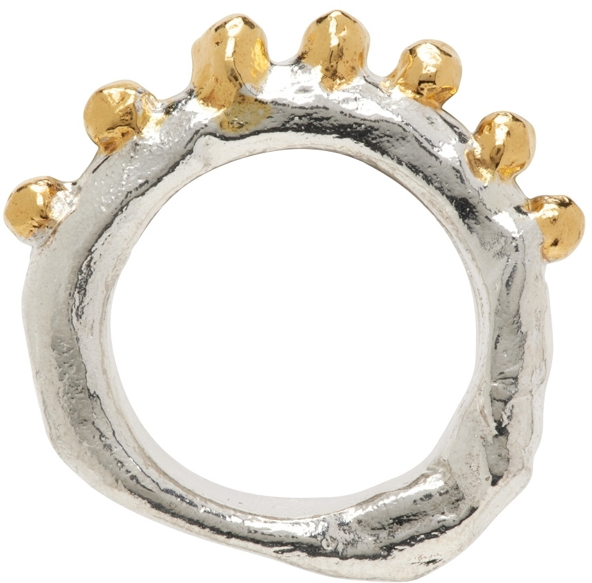 Alighieri Silver & Gold 'The Legacy Of The Stones' Ring Alighieri