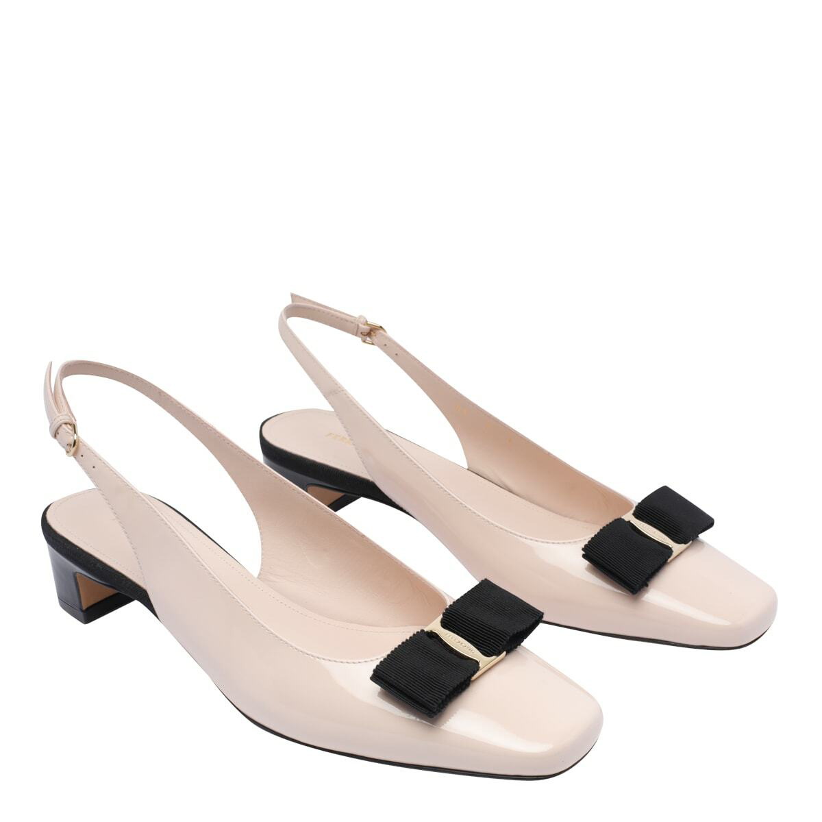 Ferragamo Iconic Bow Slingback Salvatore Ferragamo