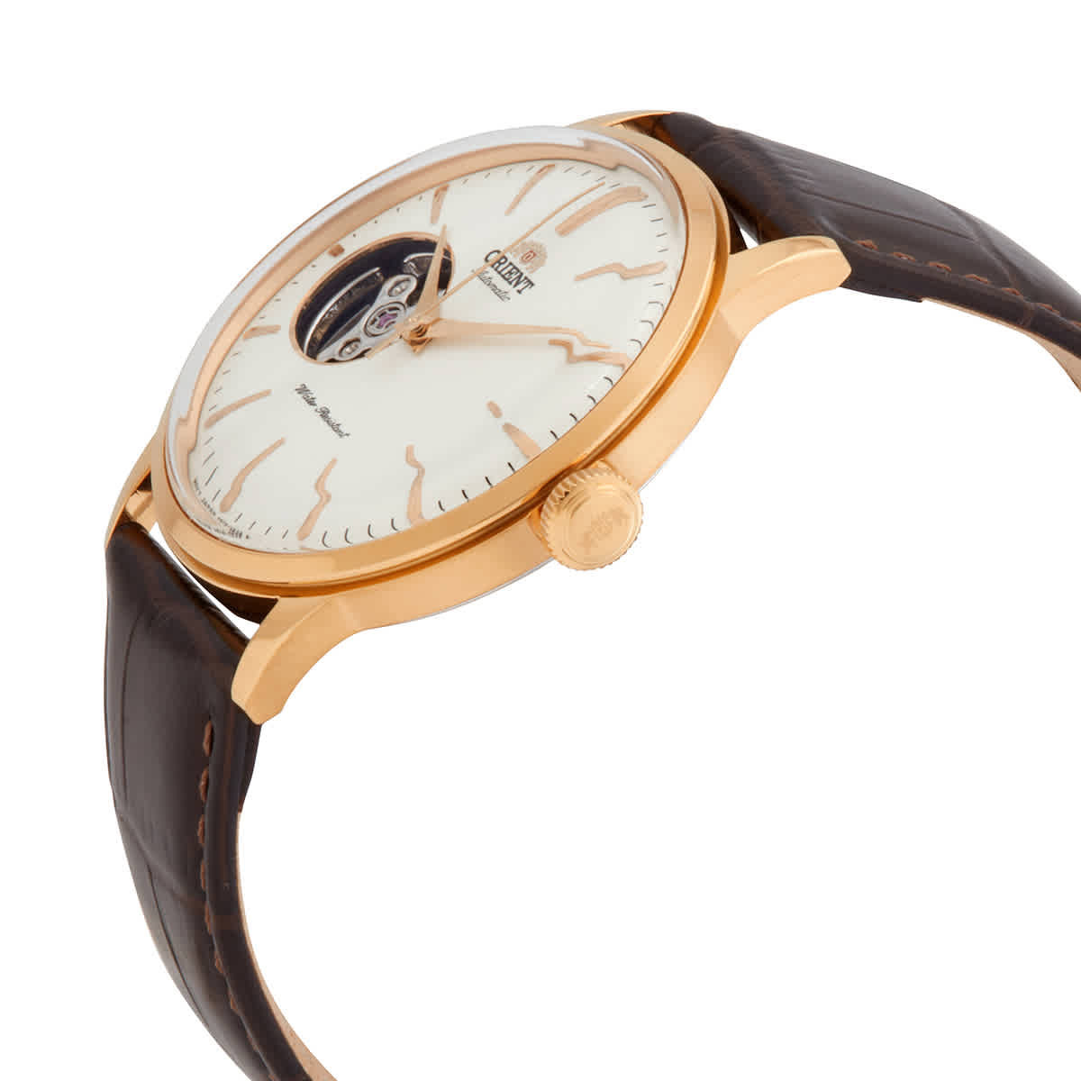 Orient Classic Automatic Silver Open Heart Dial Mens Watch RA ...