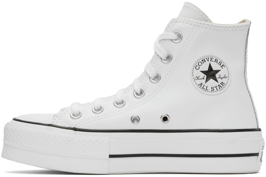 Converse White Chuck Taylor All Star Lift Hi Sneakers Converse