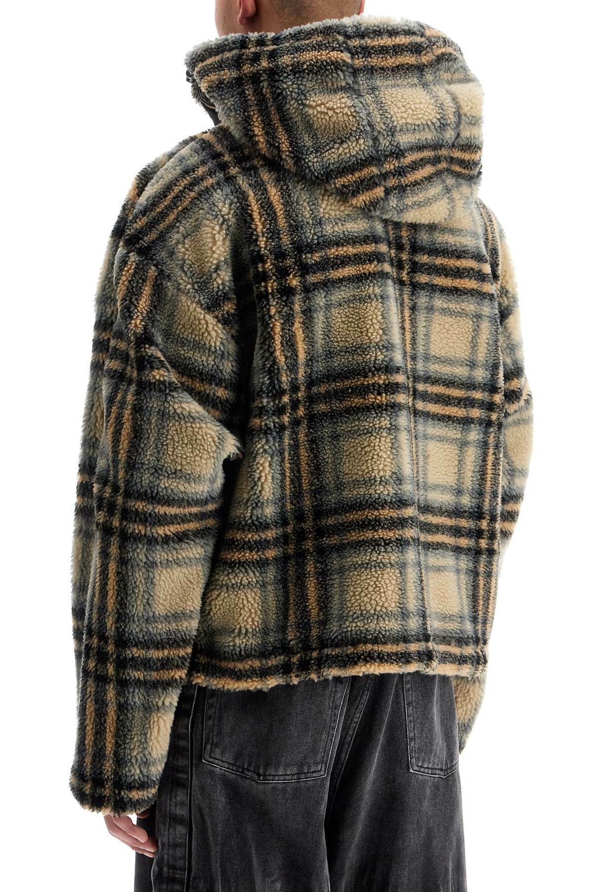 Y PROJECT fleece jacket with zip openings Beige Y/Project