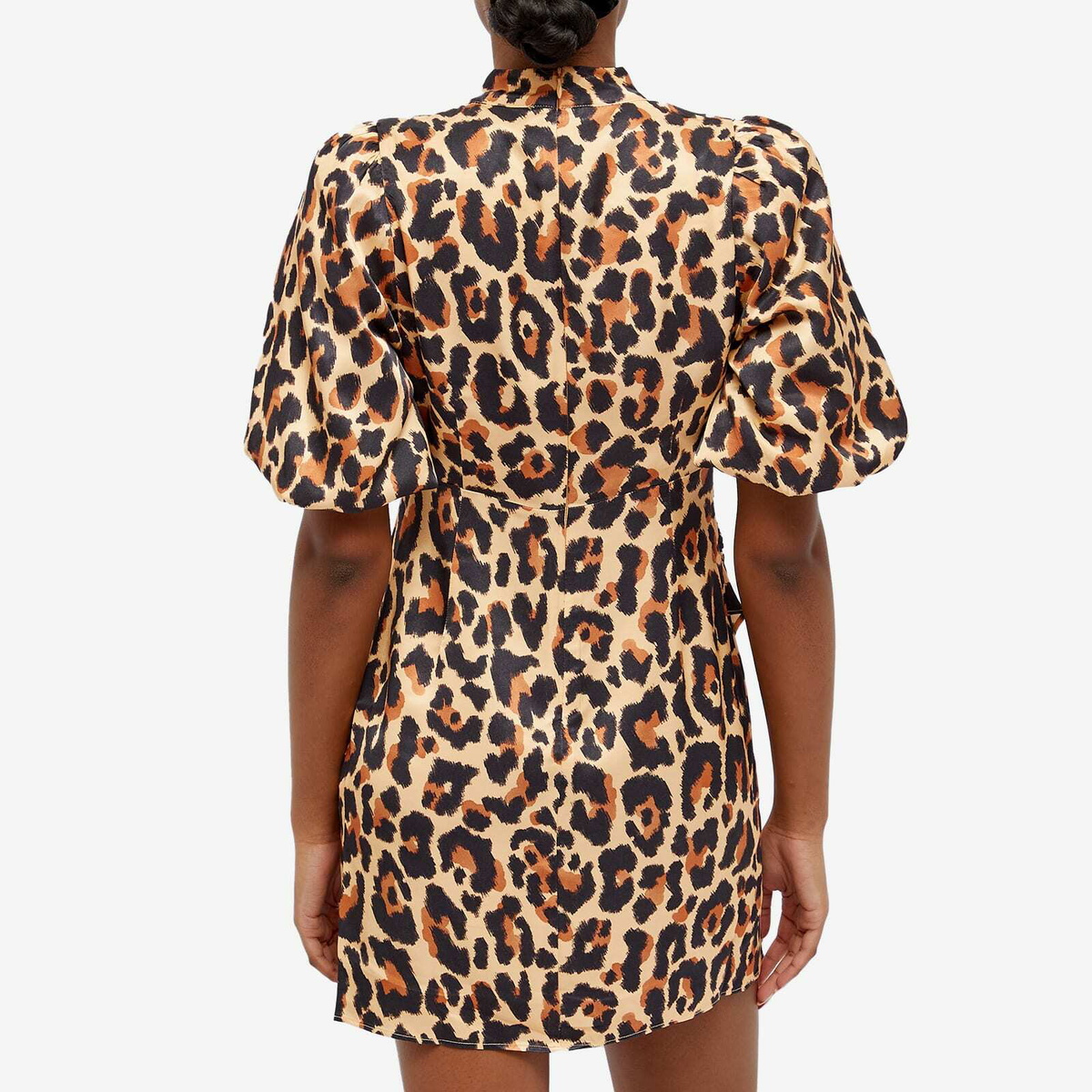 KITRI Women's Maisie Mini Dress in Leopard KITRI