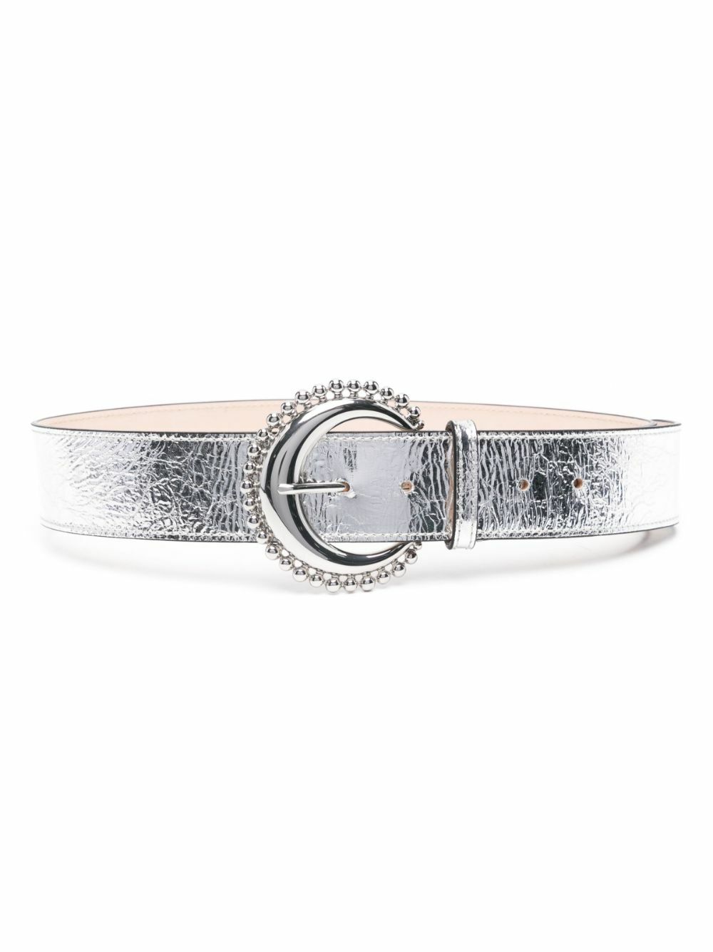 ISABEL MARANT Silver-Tone Oran Leather Belt Isabel Marant
