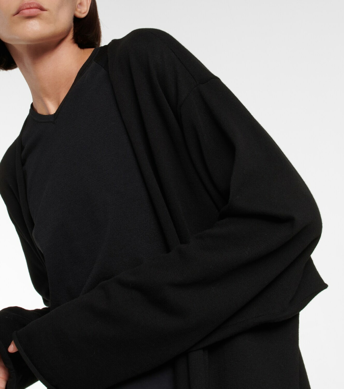 The Row Circle oversized cotton cardigan The Row