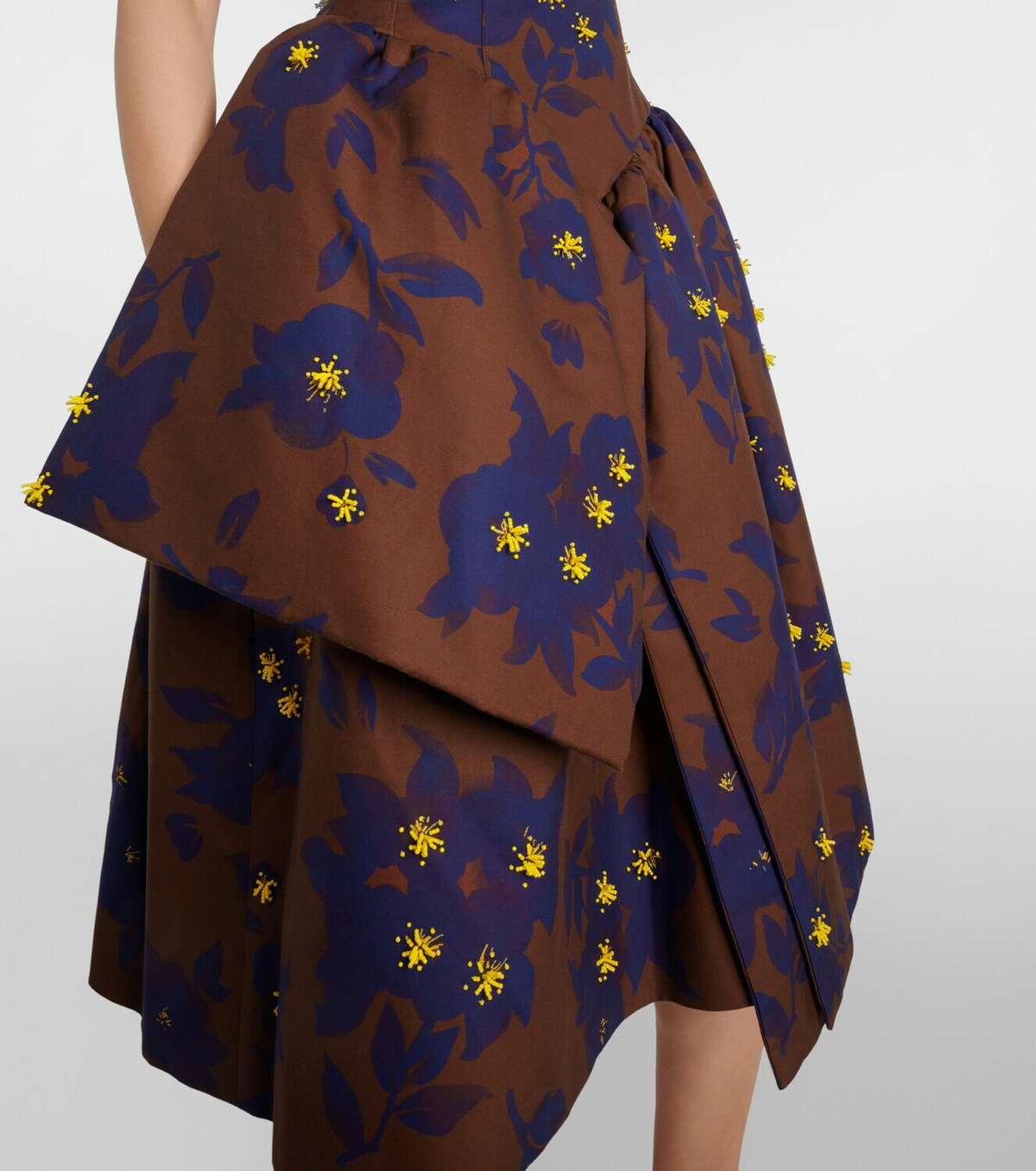 Shushu/Tong Floral cotton midi dress Shushu/Tong