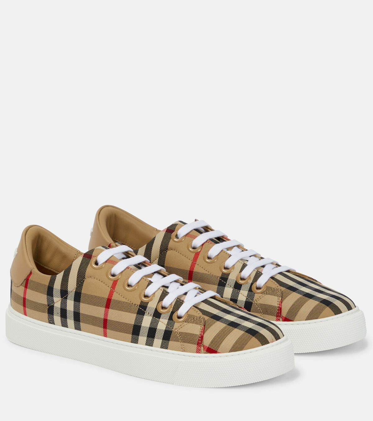 Burberry - Vintage Check canvas sneakers Burberry