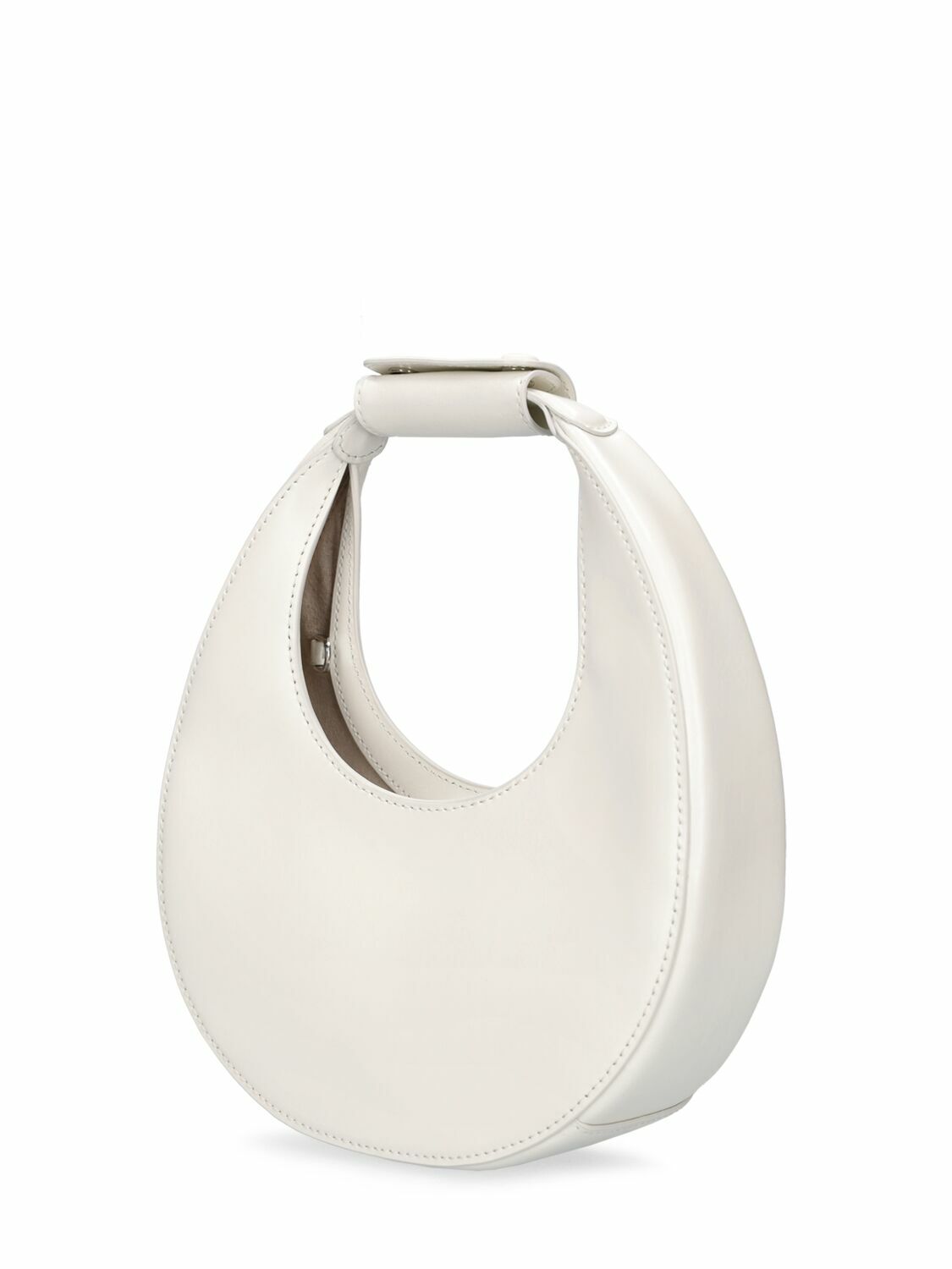 STAUD Mini Moon Leather Top Handle Bag Staud