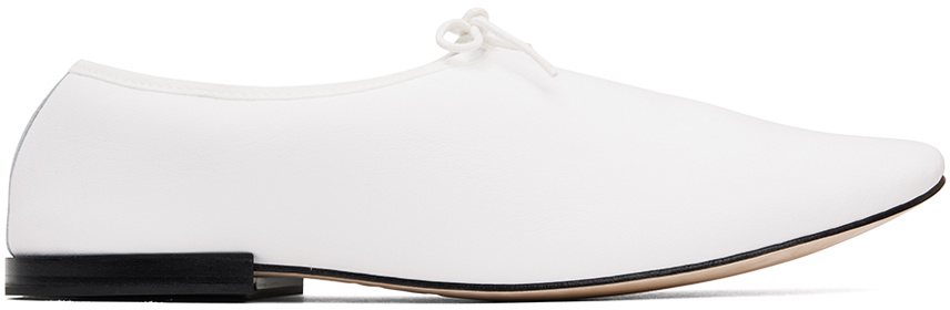 Repetto White Lucien Loafers Repetto