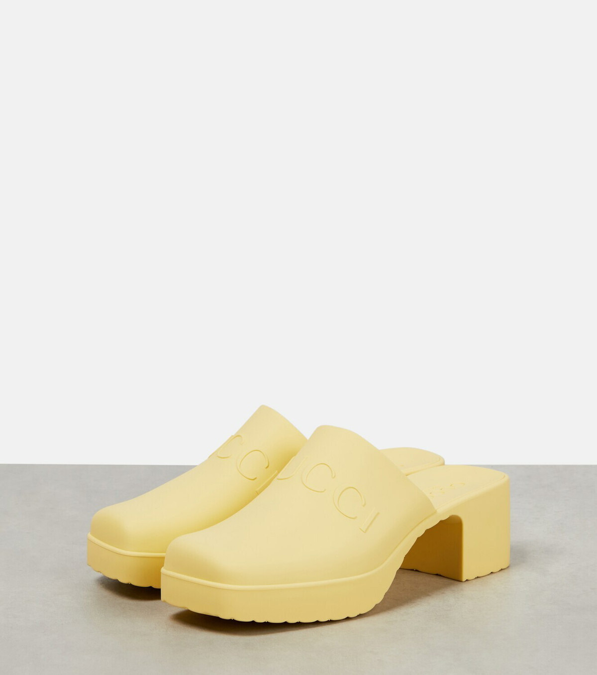Gucci - Logo rubber clogs Gucci