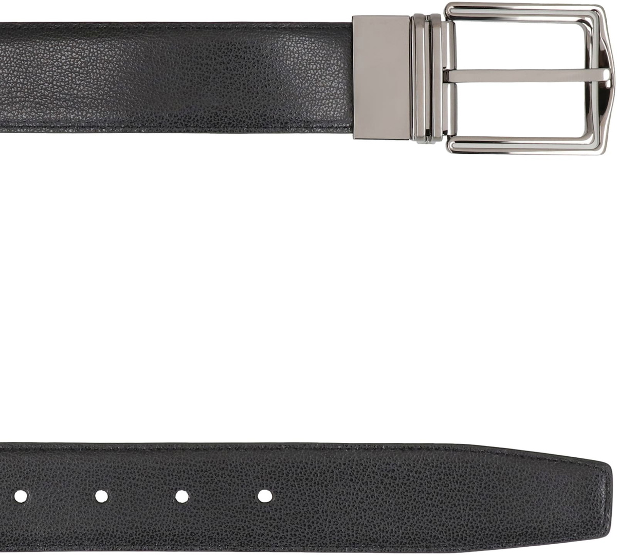 Zegna Reversible Leather Belt Zegna