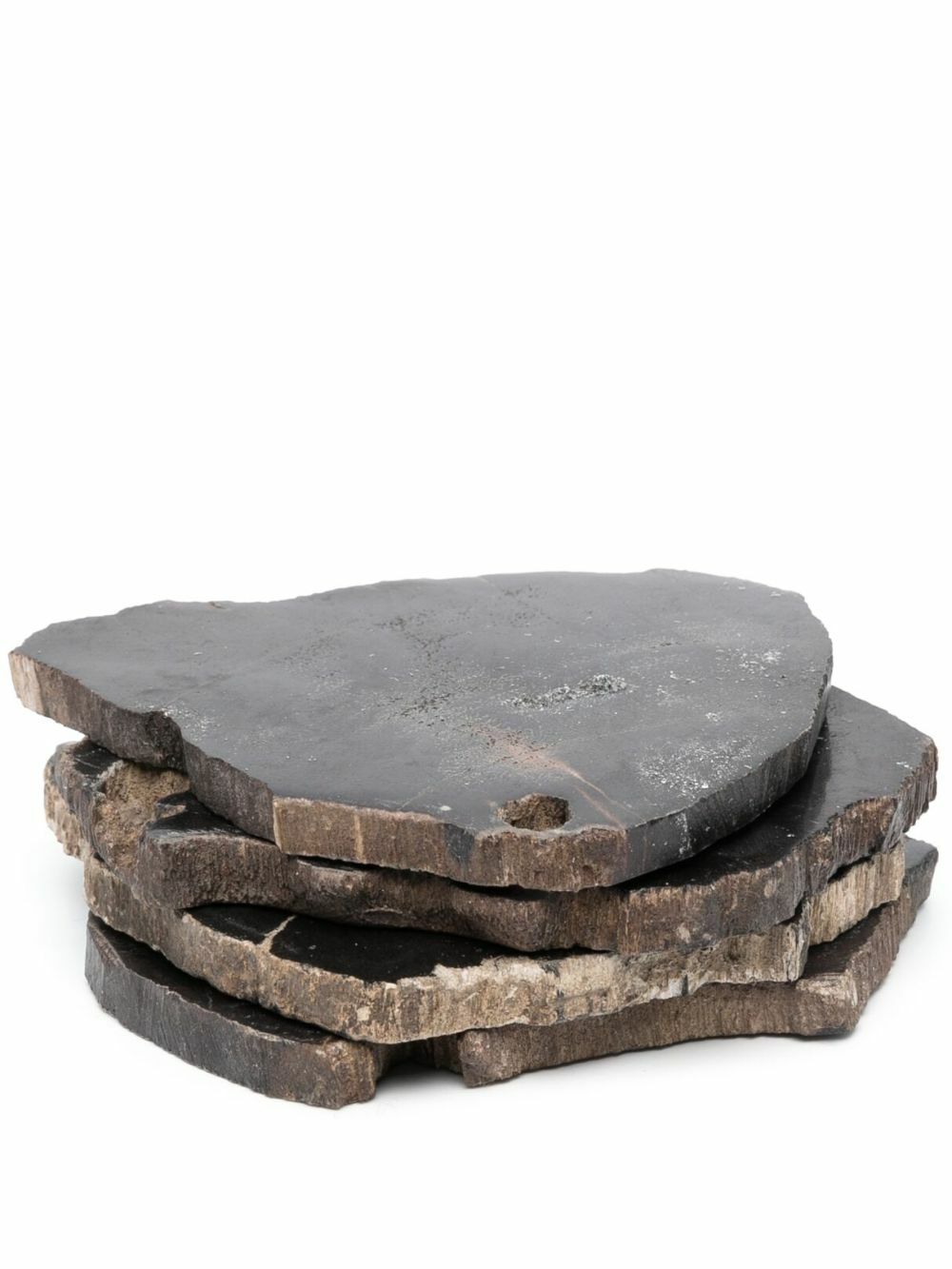 Soho Home Black Balfern Wood Coaster Set Soho Home