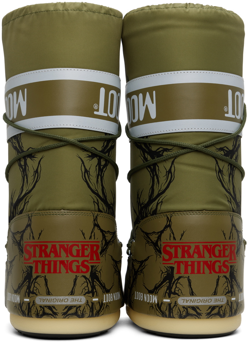 Moon Boot Khaki Stranger Things Edition Icon Boot Moon Boot