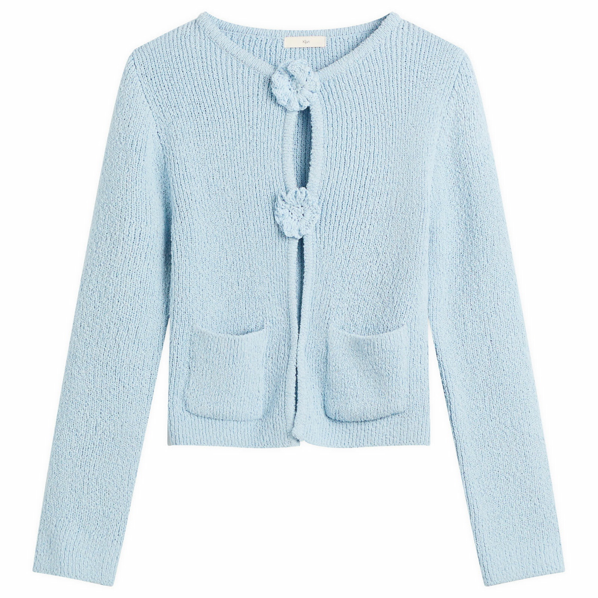 Kijun Women's Double Corsage Cardigan in Sky Blue Kijun