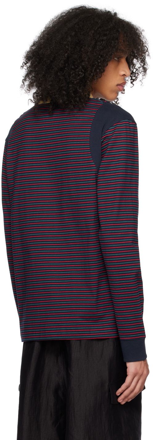 Wales Bonner Navy Sonic Polo Wales Bonner