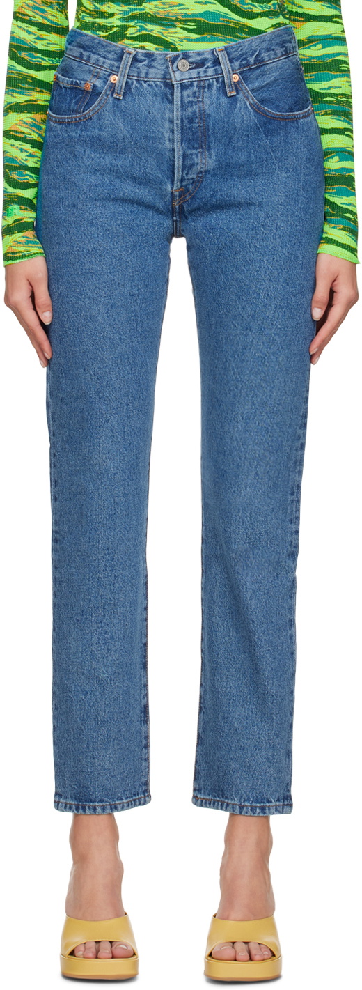 Levi's Blue 501 Original Jeans Levi's Red
