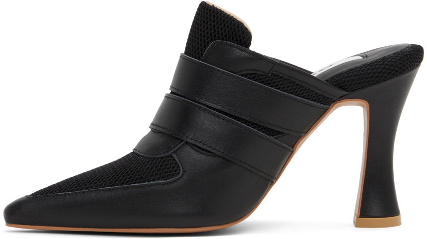 OSOI Black Needle Brocle Heels OSOI