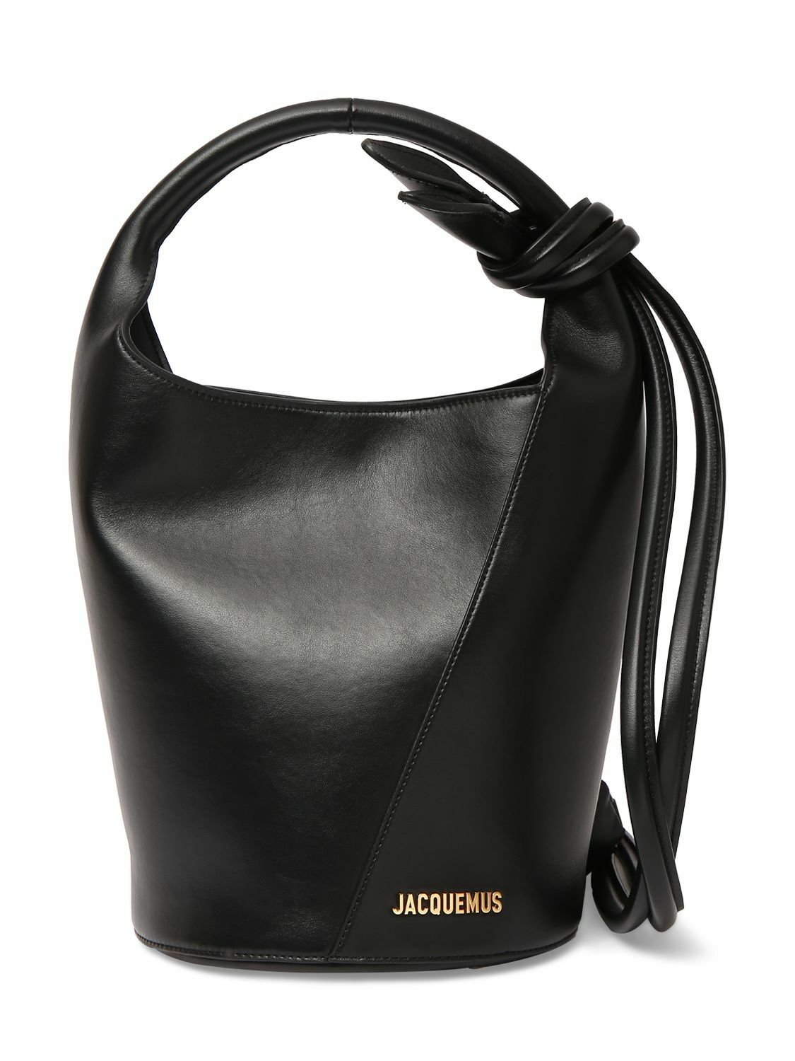 JACQUEMUS - Le Petit Tourni Leather Shoulder Bag Jacquemus