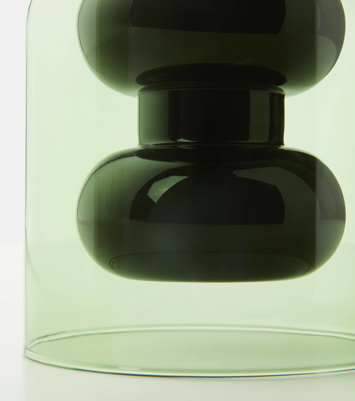 Tom Dixon Bump Short glass vase Tom Dixon