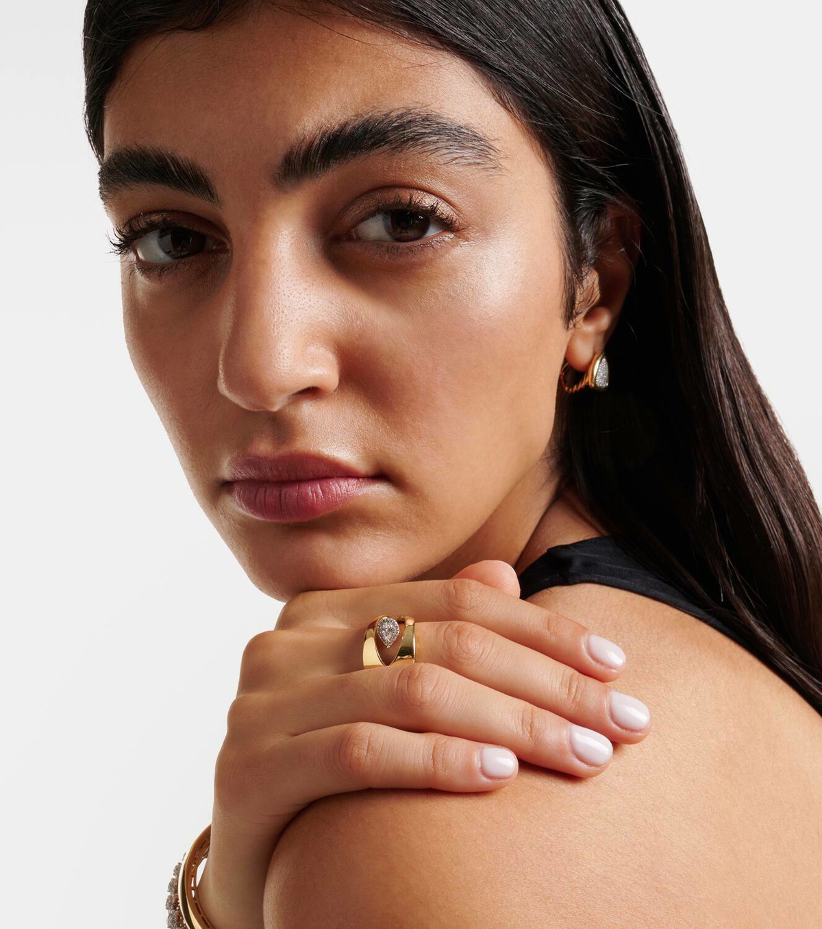 Yeprem 18kt gold ring with diamonds Yeprem