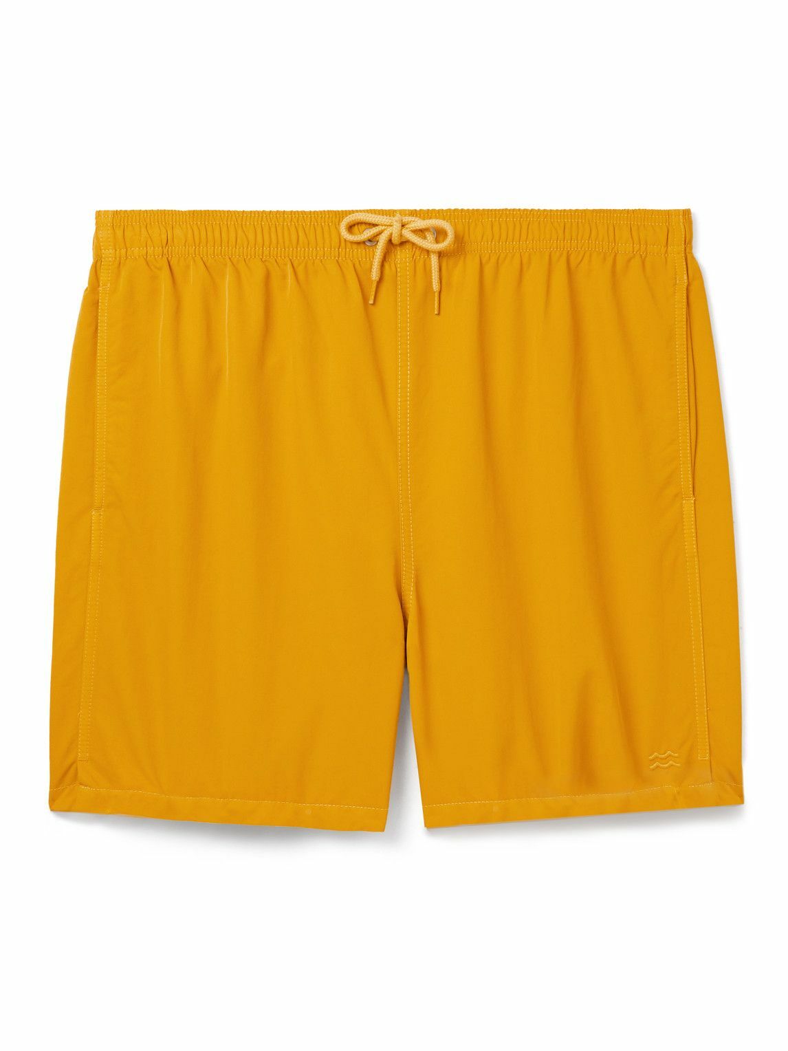 Norse Projects - Core Straight-Leg Mid-Length Swim Shorts - Yellow ...