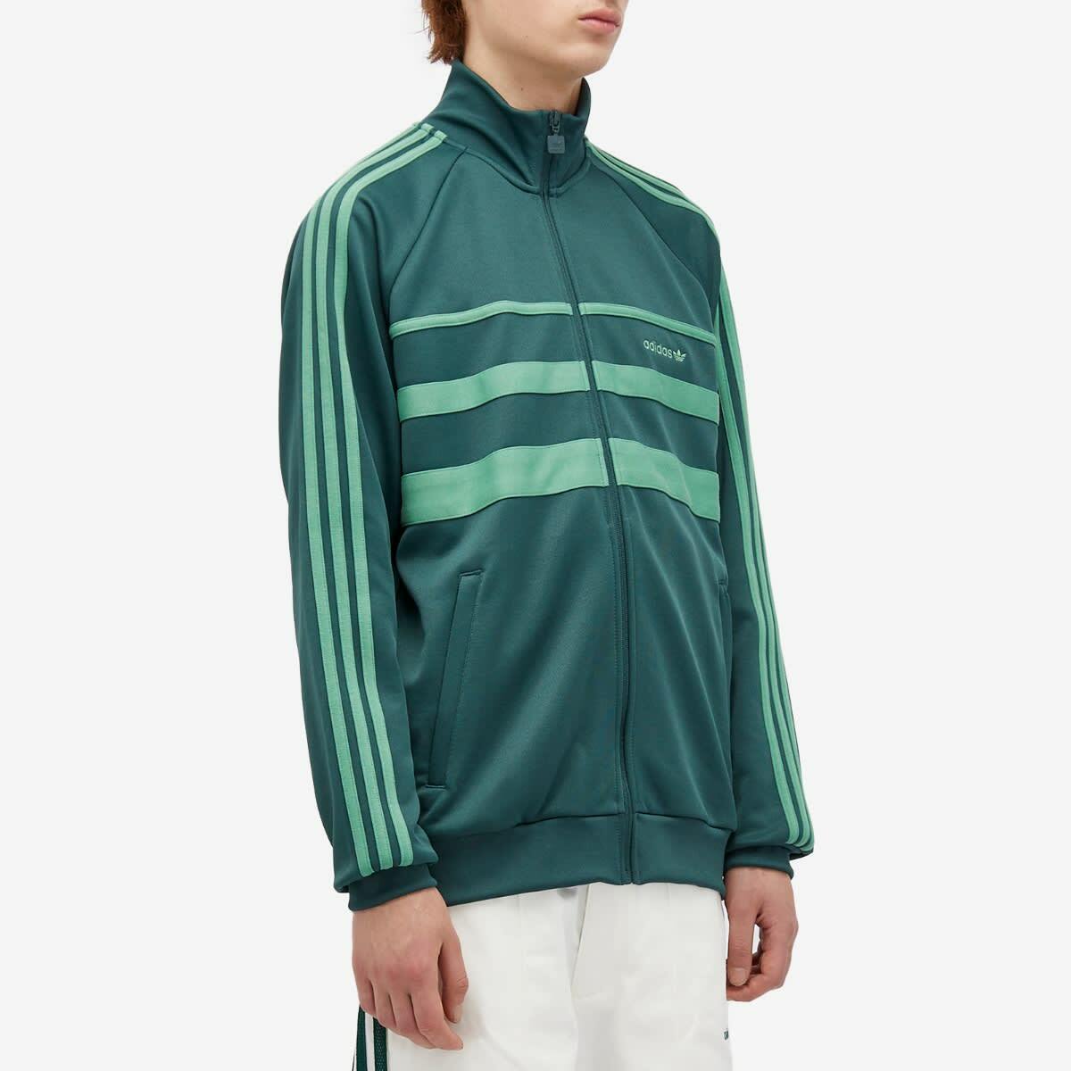 Adidas Men's The First Track Top in Mineral Green adidas