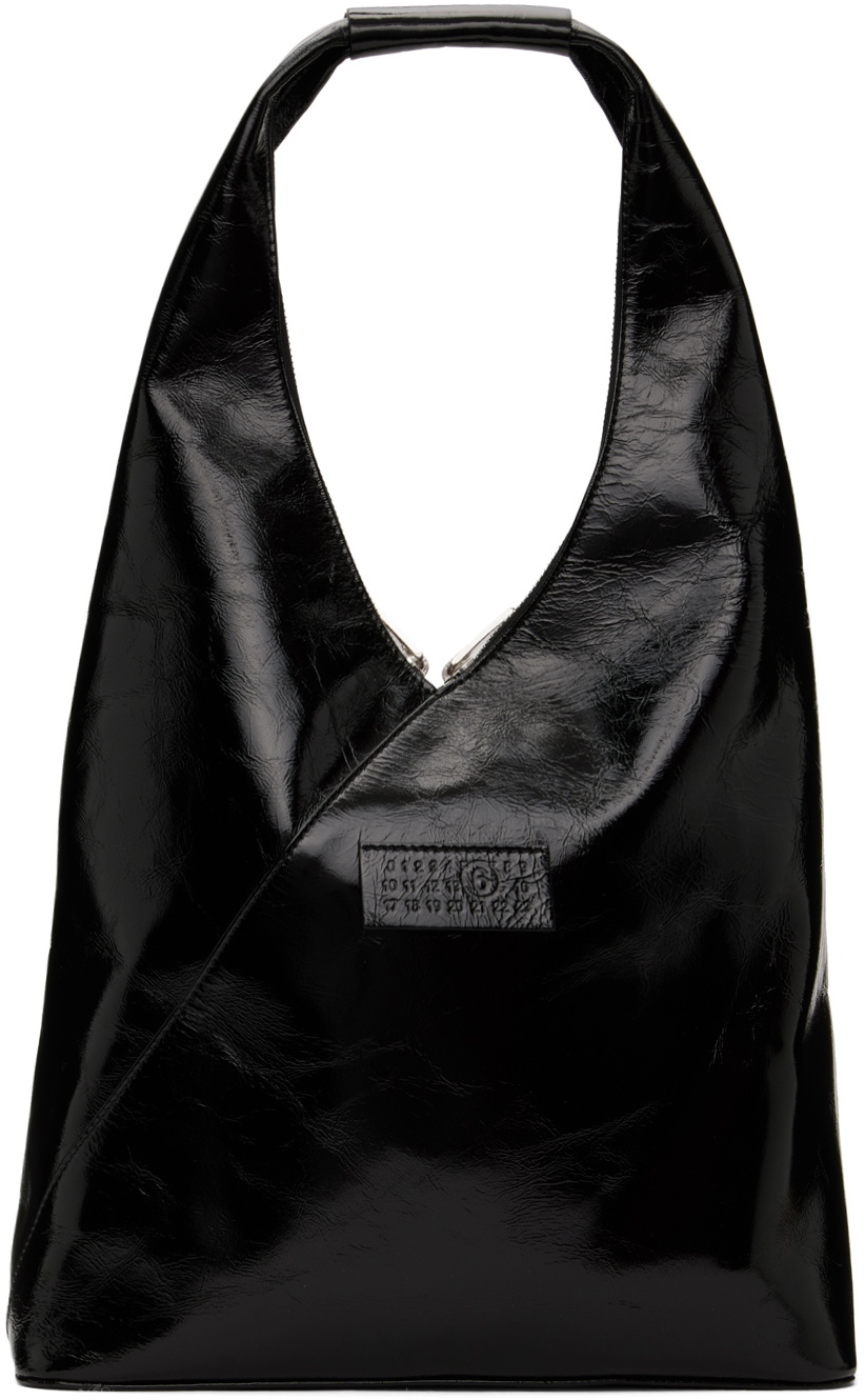 MM6 Maison Margiela Black Triangle Zip Tote MM6 Maison Margiela