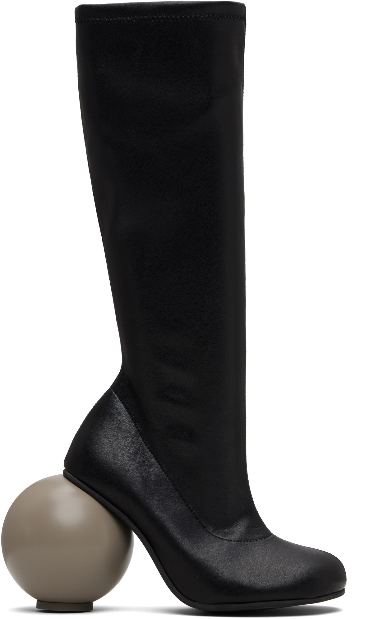 YUME YUME Black Ball Tall Boots Yume Yume