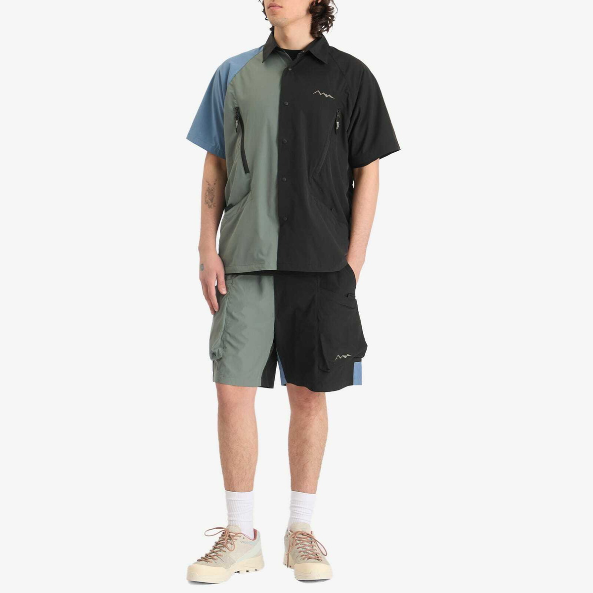 Manastash Men's River Shirt in Panel Manastash