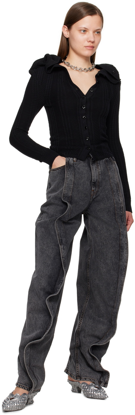 Y/Project Silver Melissa Edition Point Mules Y/Project