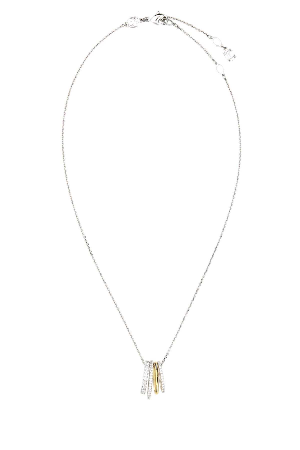 Swarovski Silver Metal Hyperbola Necklace Swarovski