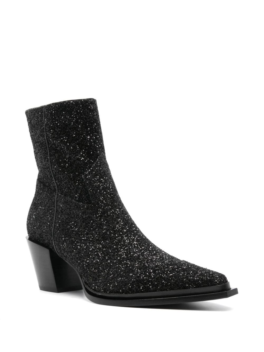 JIMMY CHOO - Cece Ab 60 Glittered Boots Jimmy Choo