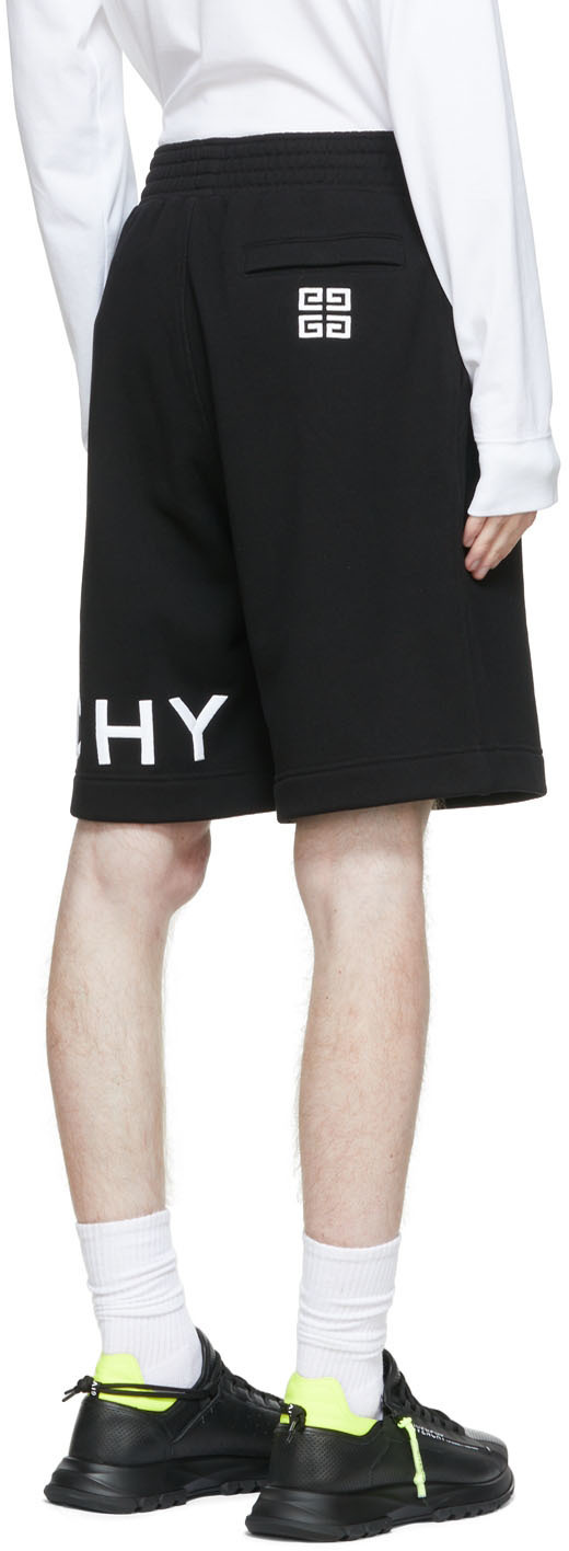 Givenchy Black Cotton Shorts Givenchy
