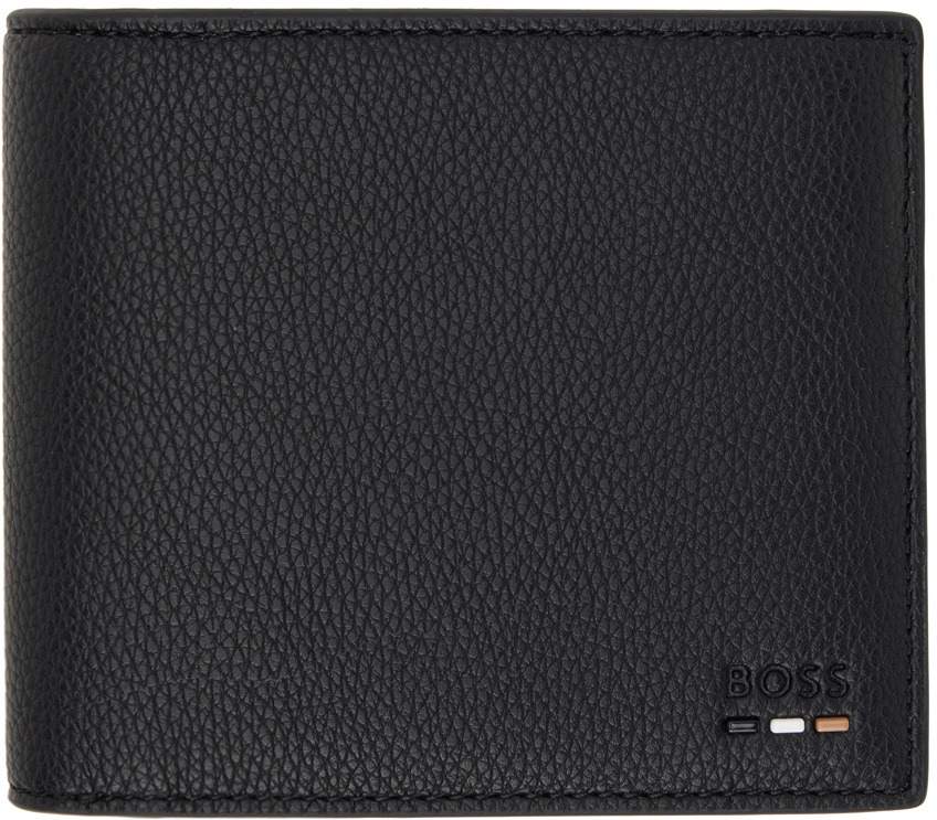 BOSS Black Embossed Wallet BOSS