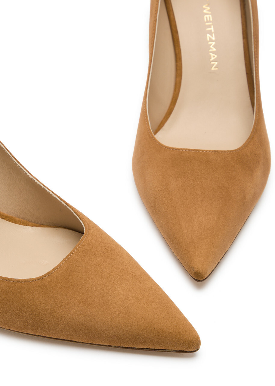 Stuart Weitzman Stuart Power 75 Suede Pumps Stuart Weitzman
