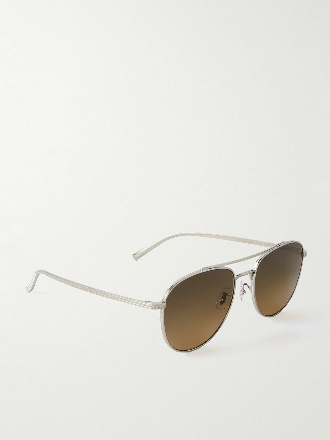 Oliver Peoples - Rivetti Aviator-Style Titanium Sunglasses Oliver Peoples