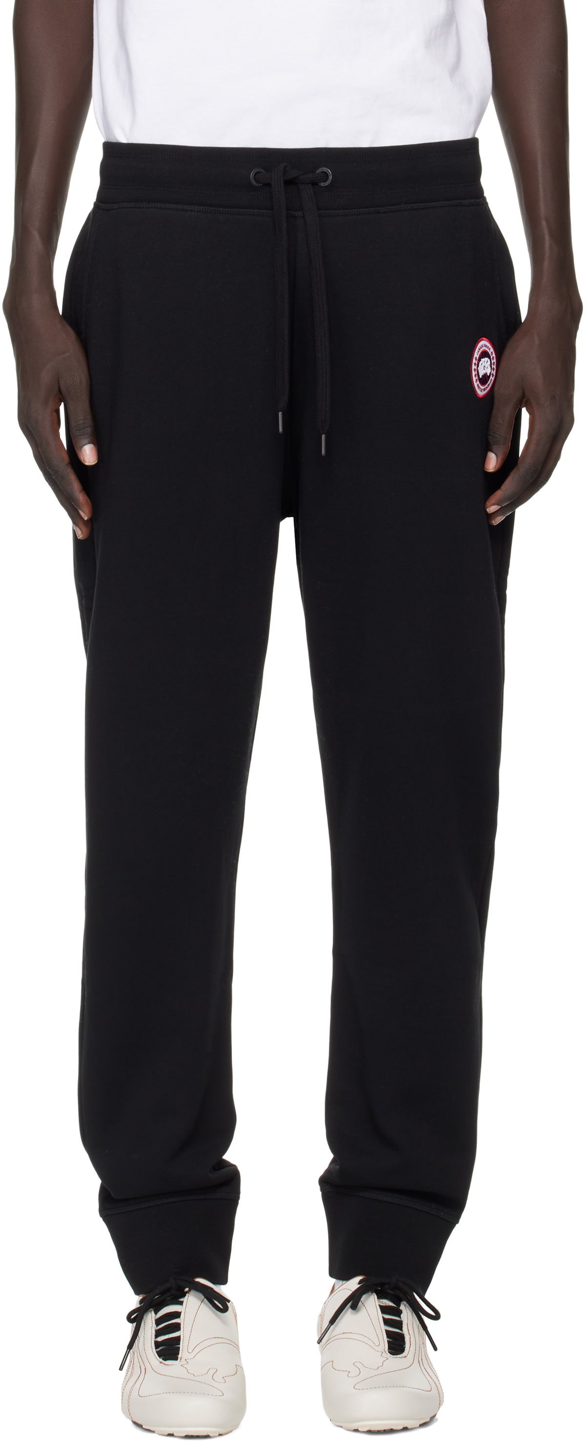 Canada Goose Black Terry Sweatpants Canada Goose