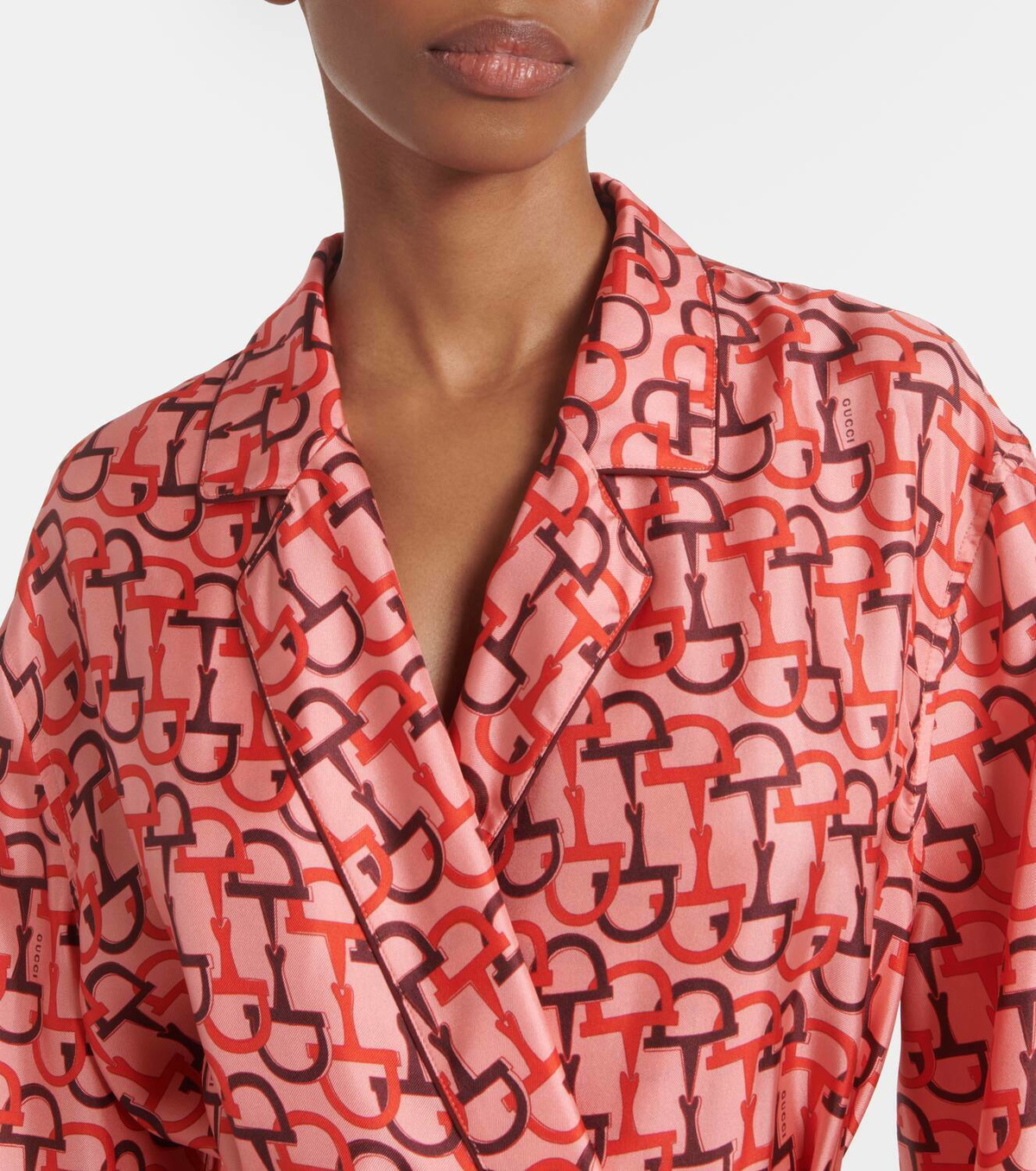 Gucci Printed silk shirt Gucci