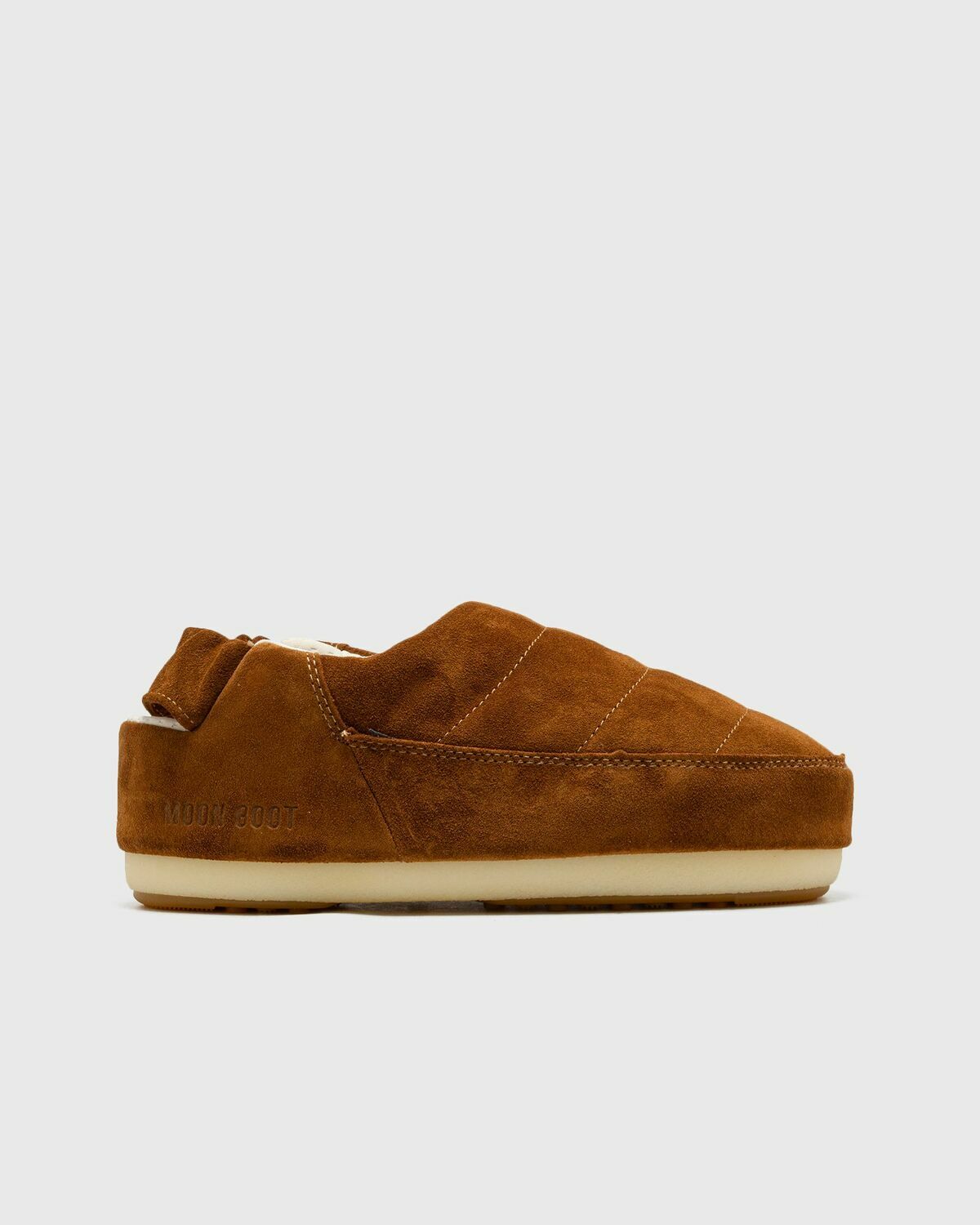 Moon Boot Sandal Band Suede Brown Sandals & Slides Moon Boot