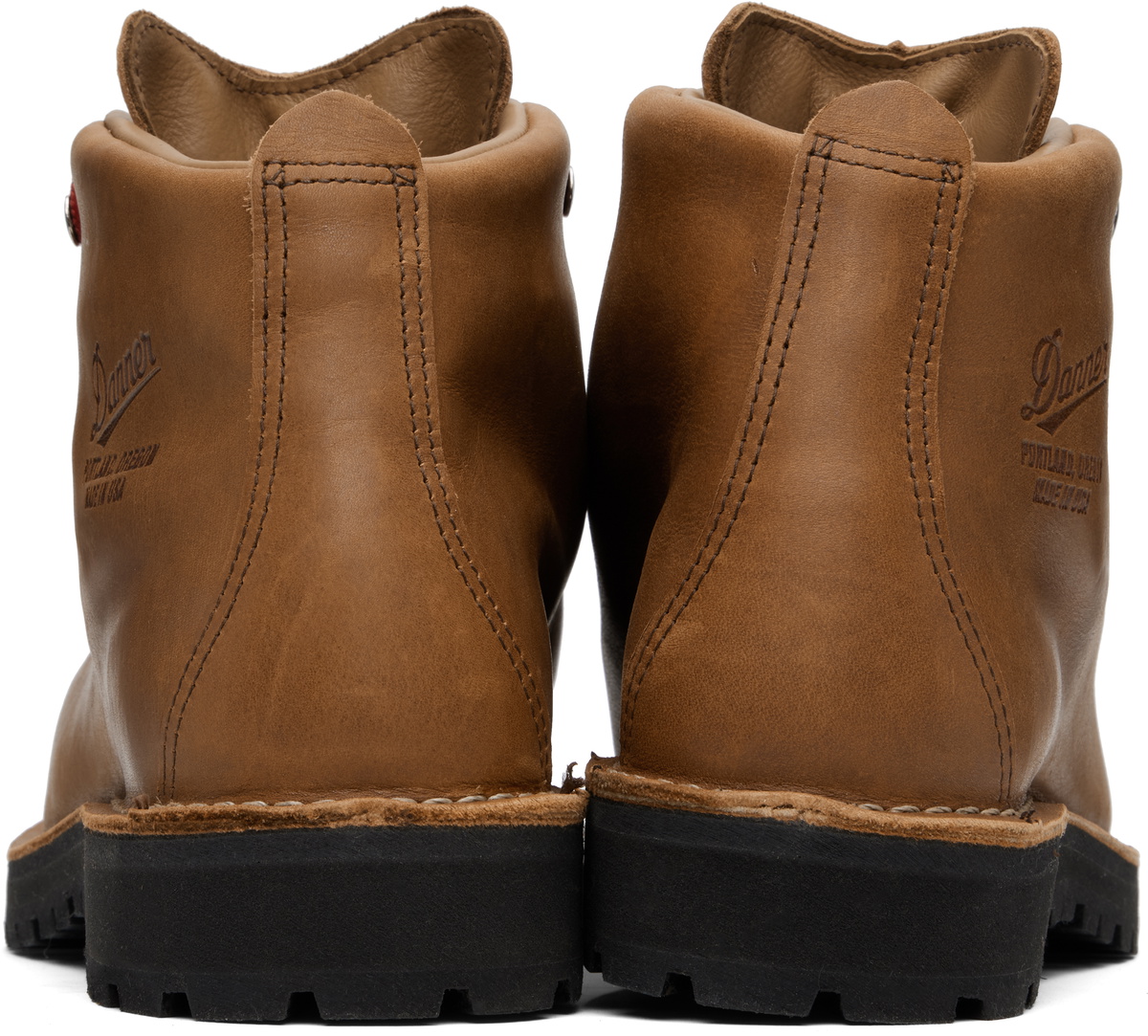 Danner Tan Mountain Light Boots Danner