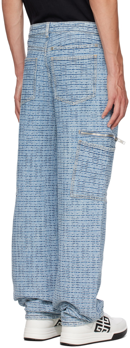 Givenchy Blue 4G Jeans Givenchy