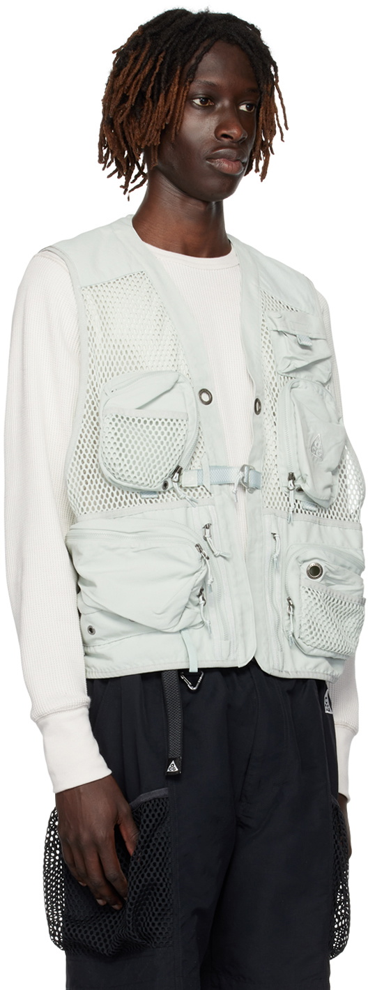 Nike Gray Buttles Vest Nike