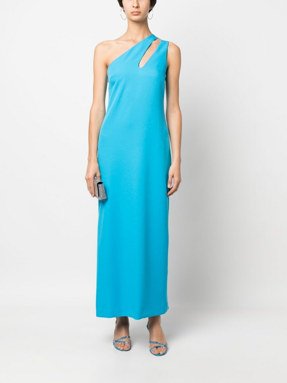 PAROSH - One-shoulder Long Dress Parosh