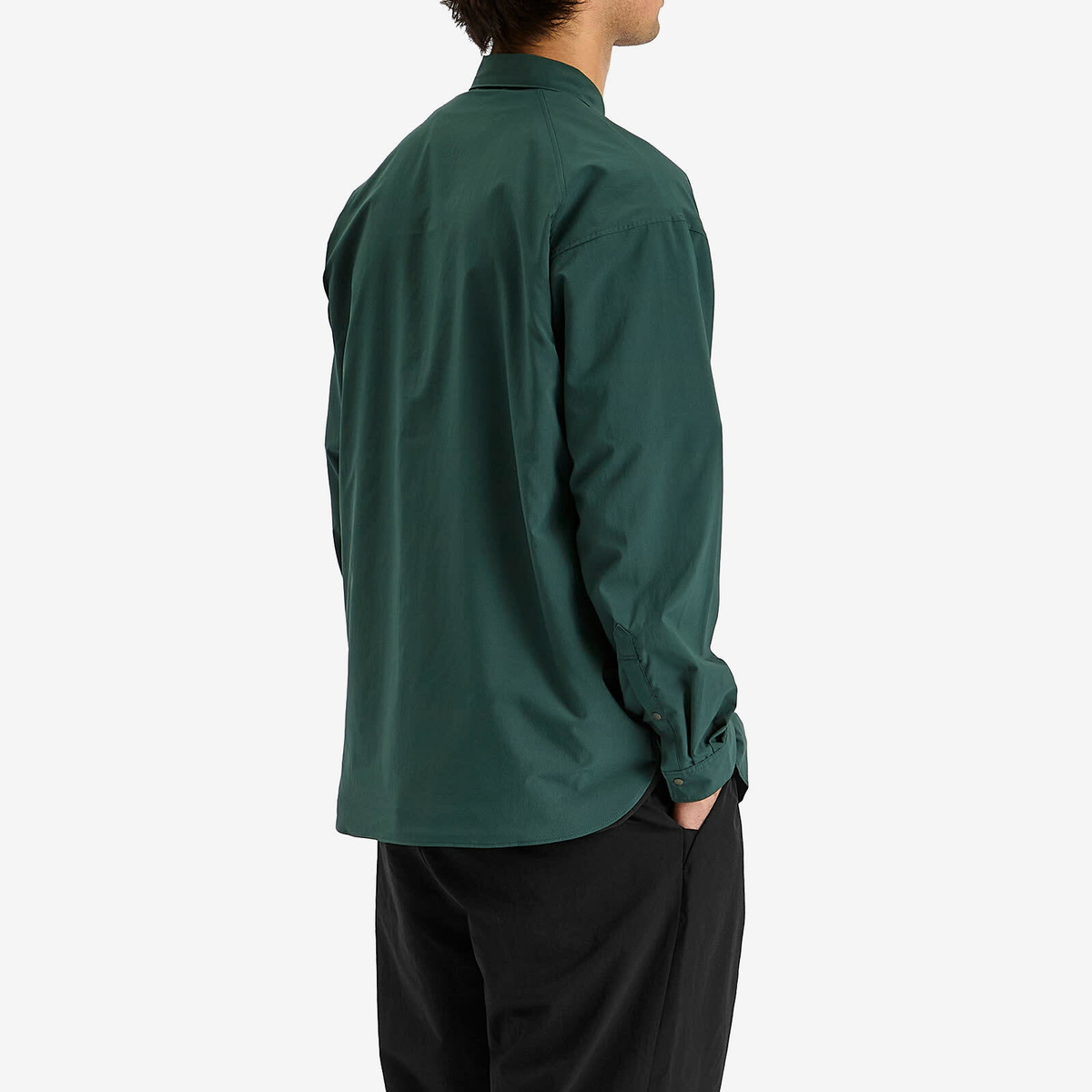 NANGA Men's Excursion Shirt in Green Nanga