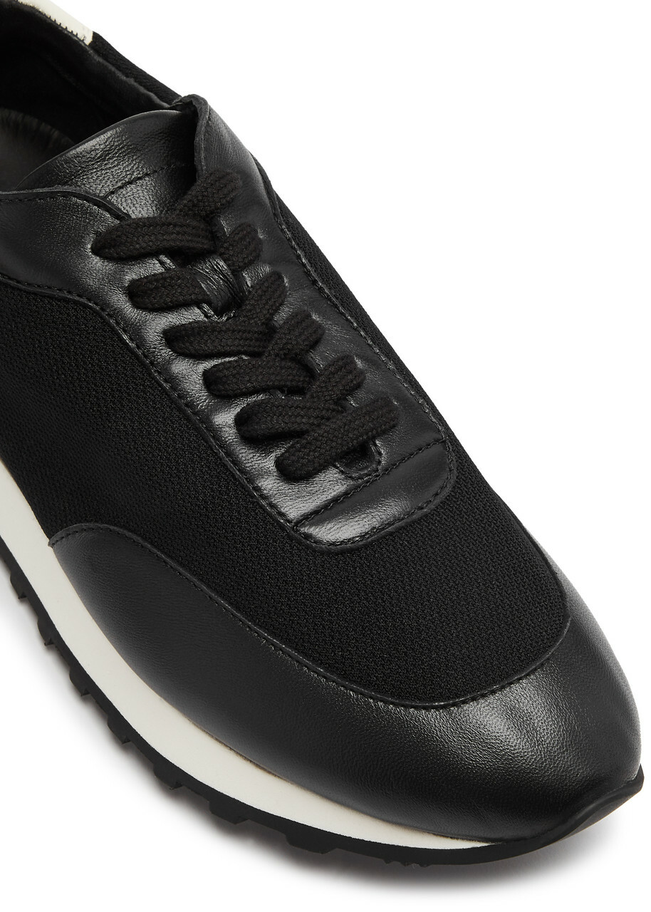 The Row Owen Panelled Mesh-knit Sneakers Black The Row