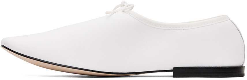 Repetto White Lucien Loafers Repetto
