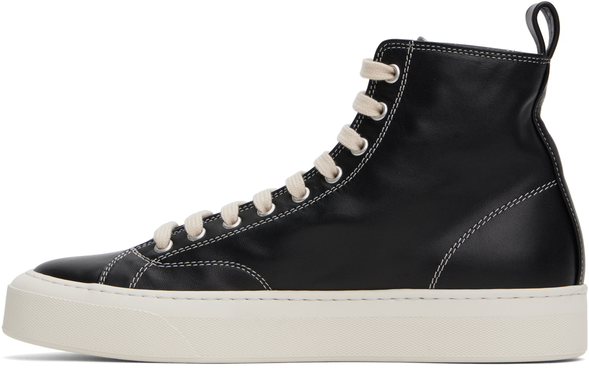 Common Projects Black Tournament High Sneakers Common Projects