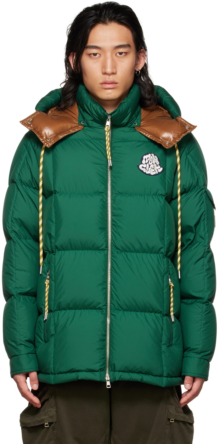 Moncler Green Mariveles Down Jacket Moncler