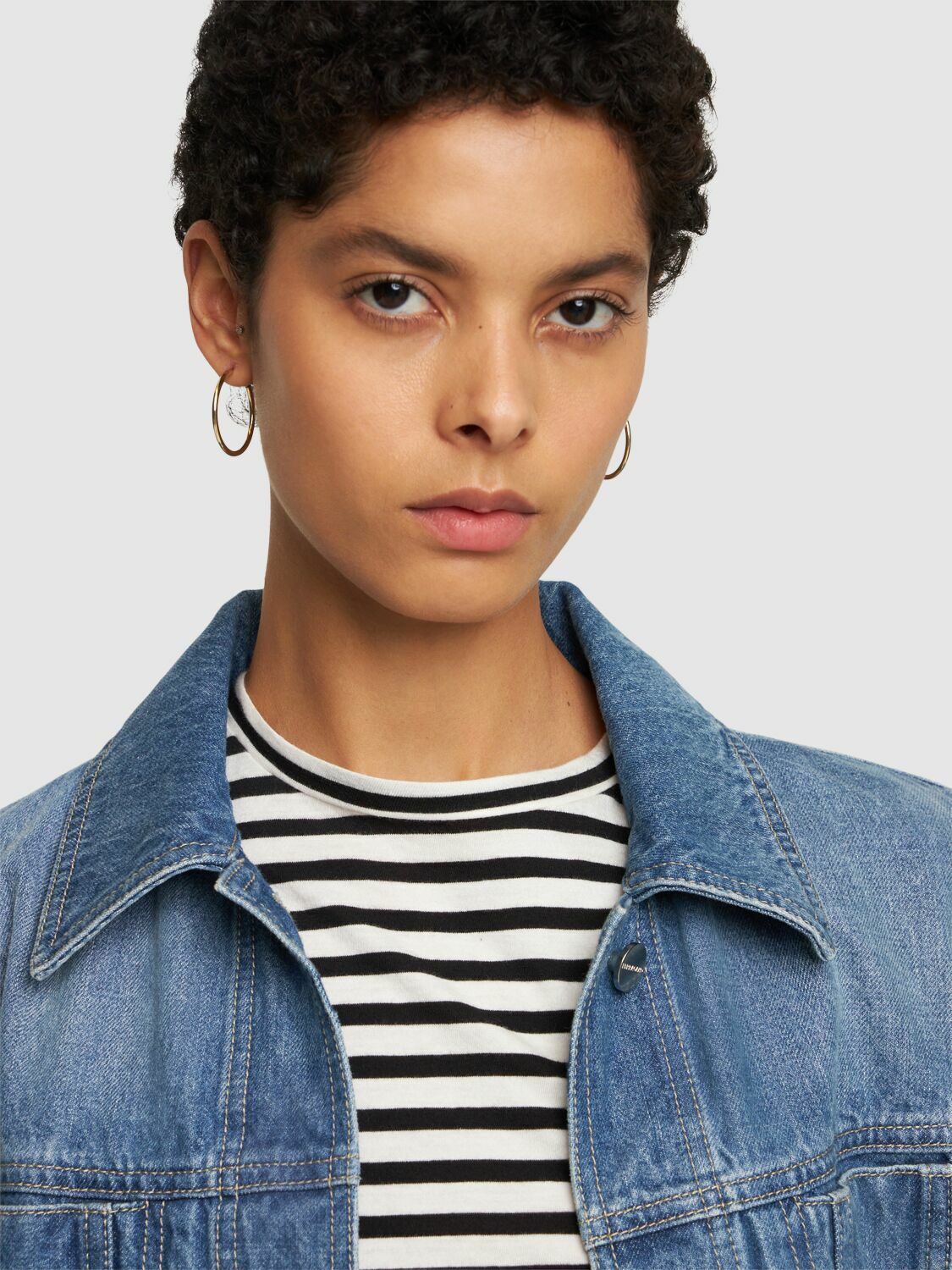 JENNIFER FISHER Thread Mini Hoop Earrings Jennifer Fisher