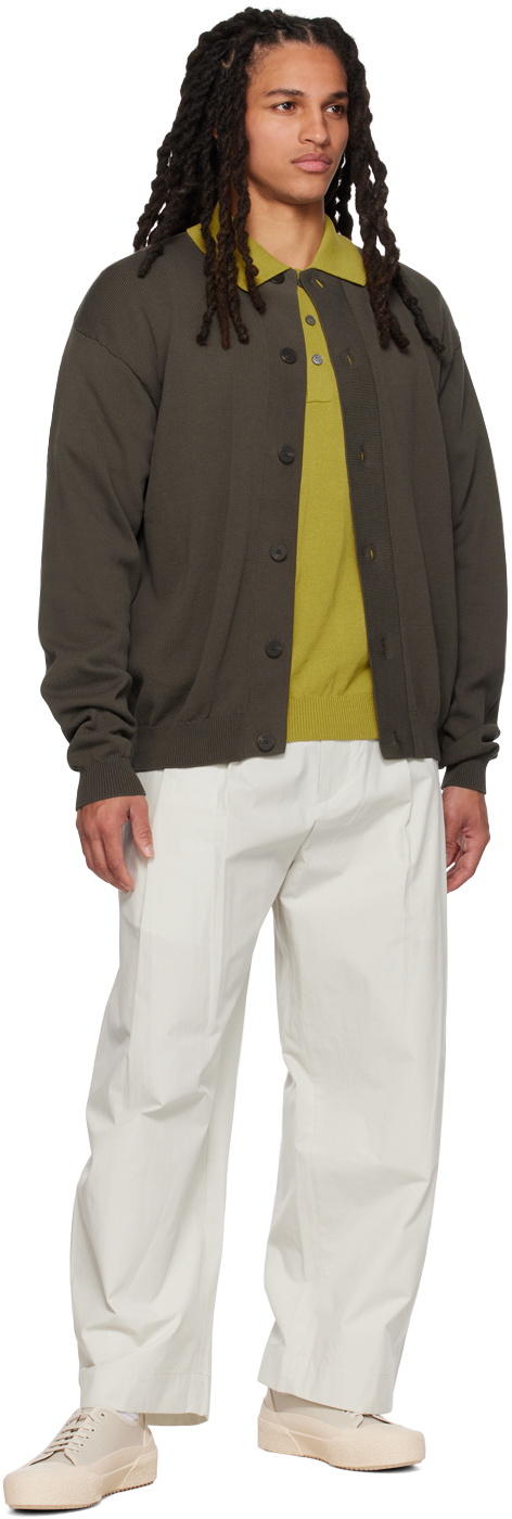 Studio Nicholson Green Swing Polo Studio Nicholson