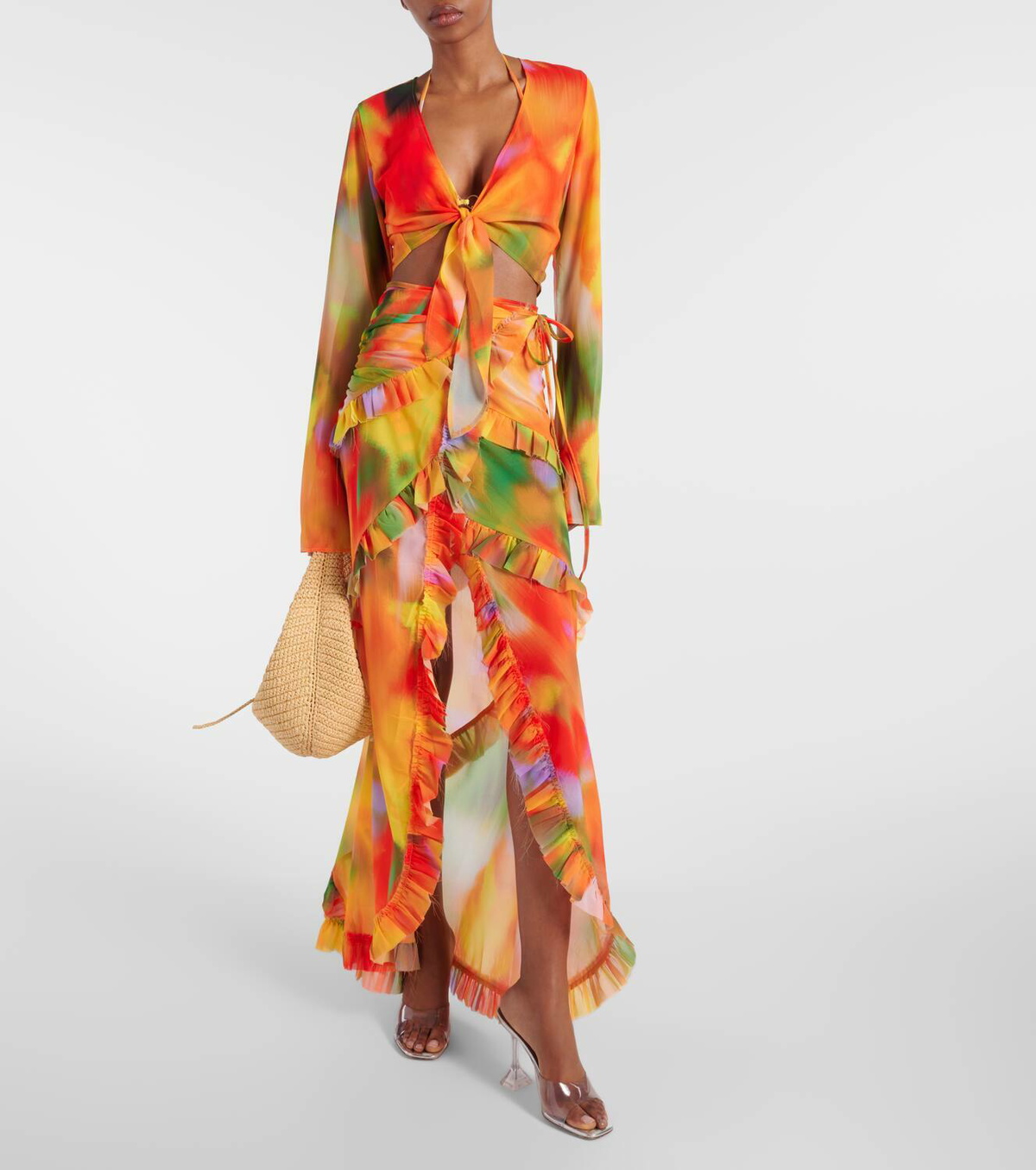 Bananhot Printed crop top Bananhot